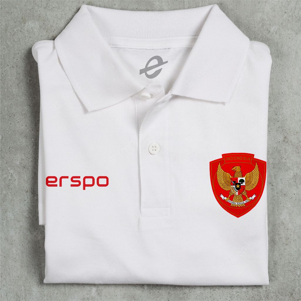 Garuda Indonesian National Team New Logo Polo Shirt | Shopee Malaysia