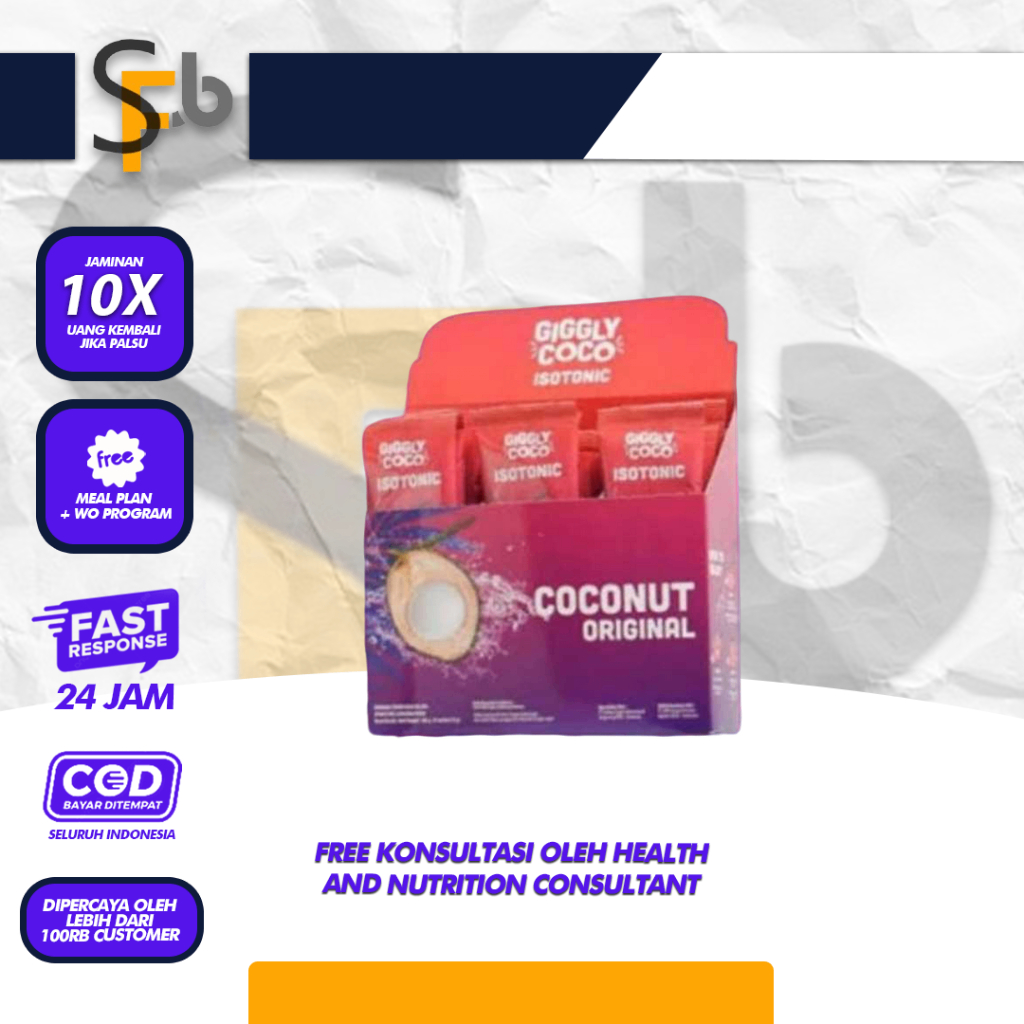 Giggly Coco Isotonic Drink Contains 15 Sachets | Shopee Malaysia