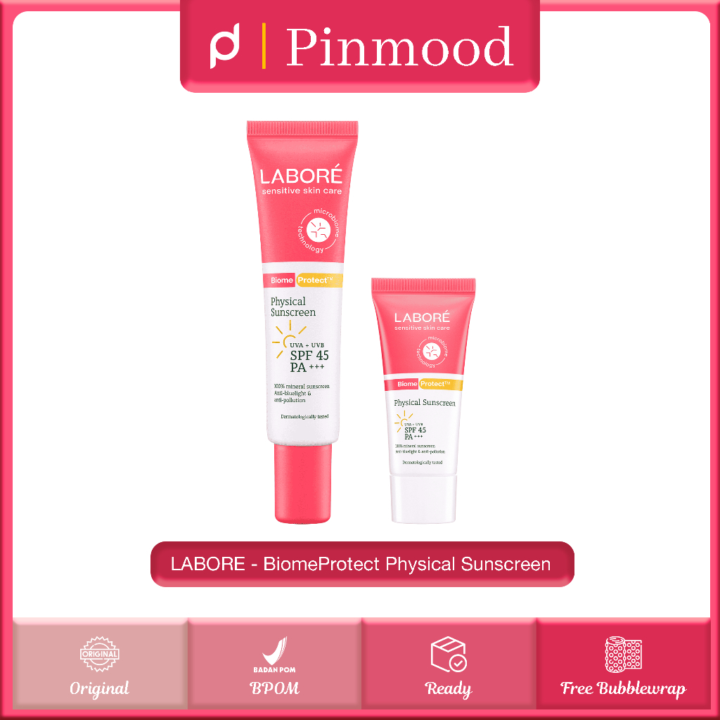 Labore - BIOMEPROTECT PHYSICAL SUNSCREEN (10 | 30ml) - Mineral ...