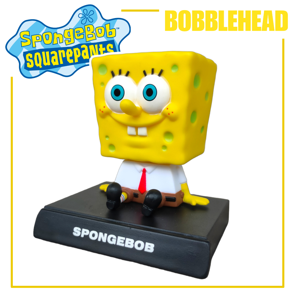 Bobblehead SPONGEBOB SQUAREPANTS - Miniature Action Figure Rocking Car ...