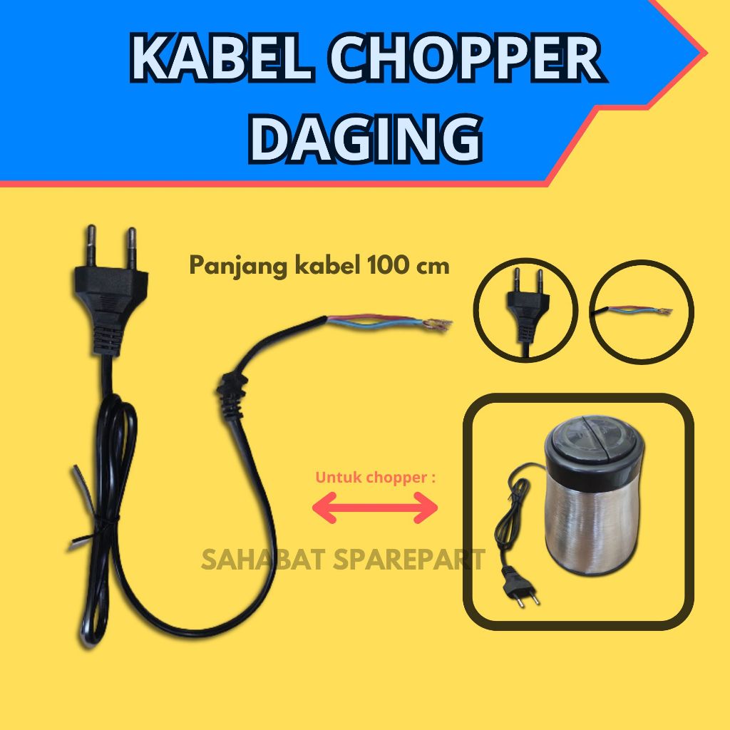 (VISHAL) Meat CHOPPER CABLE/MEAT CHOPPER (CABLE ONLY) | Shopee Malaysia