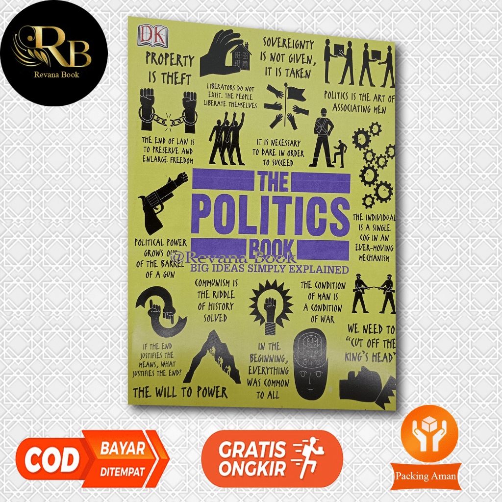 The Politics Book - Big Ideas Simply Explained (English version ...