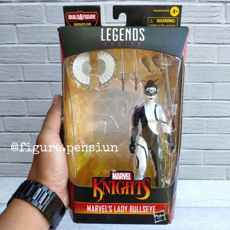Marvel LEGENDS LADY BULLSEYE KNIGHTS MINDLESS ONE ACTION FIGURE ...