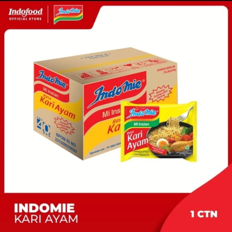 Indomie Chicken Curry 1 Box Contains 40 PCS | Shopee Malaysia