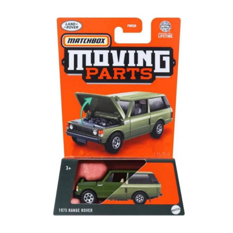Matchbox 1975 Range Rover || Dark Green || Moving Parts Series 2024 ...
