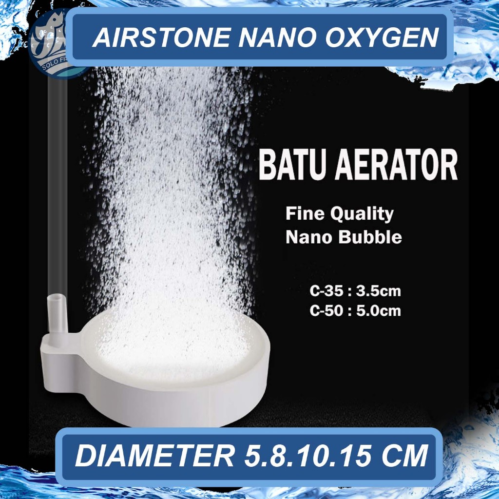 Nano AIRSTONE Bubble AIRSTONE NIKITA SERIES DIameter 5 810 15 cm | Shopee Malaysia