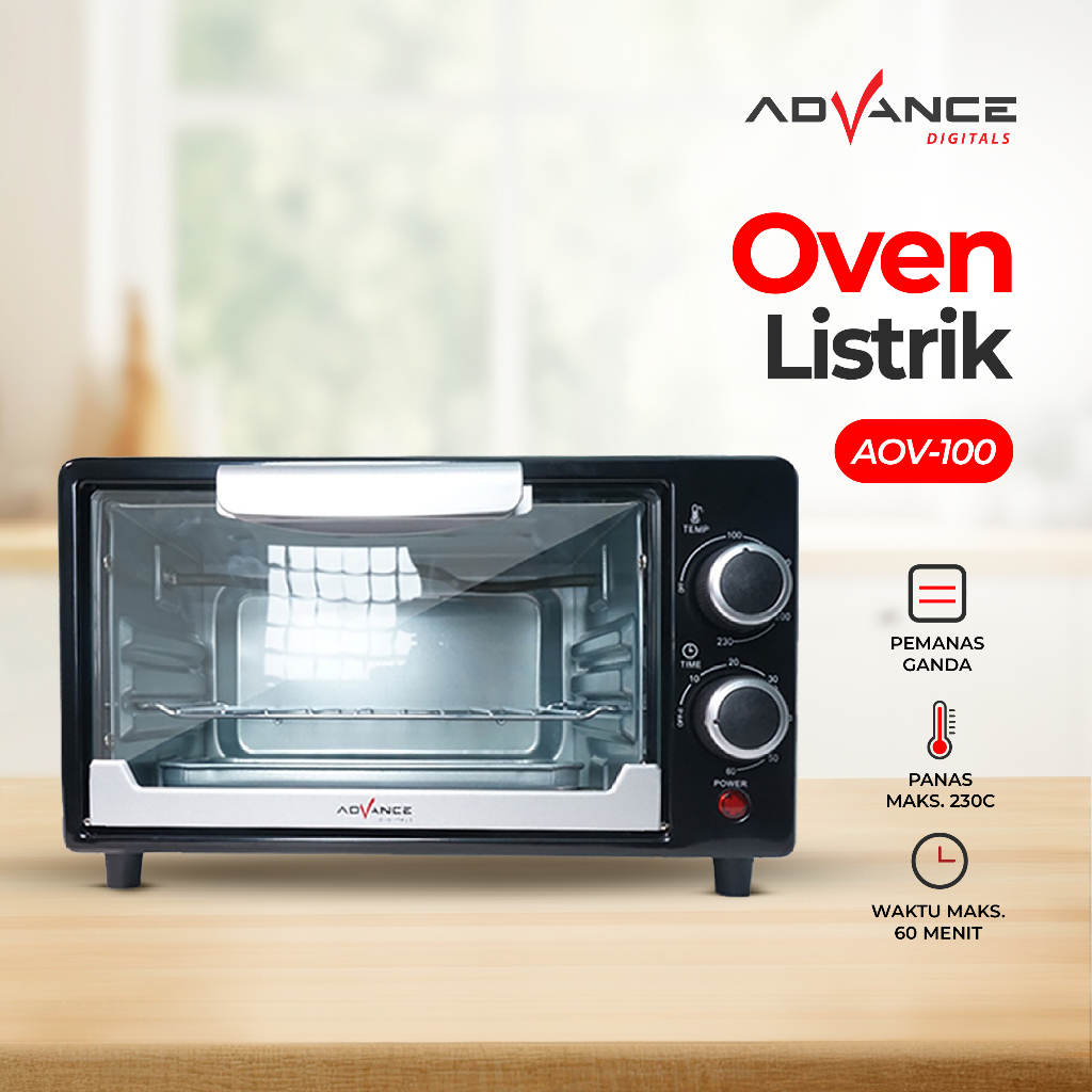Advance Electric Oven 100 Electric Oven 500W Low watt 1 Year Official ...