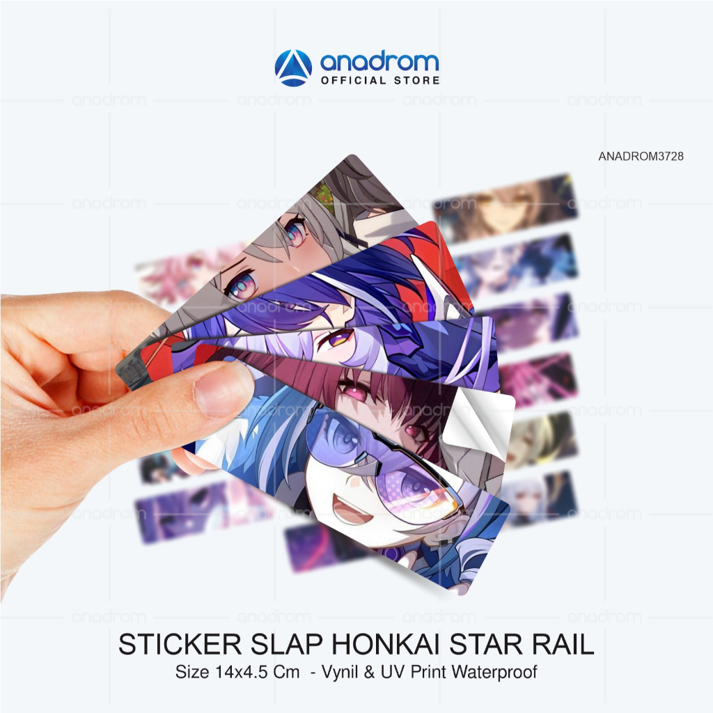 Slap Honkai Star Rail Sticker | Honkai Star Rail Slap Character Sticker ...