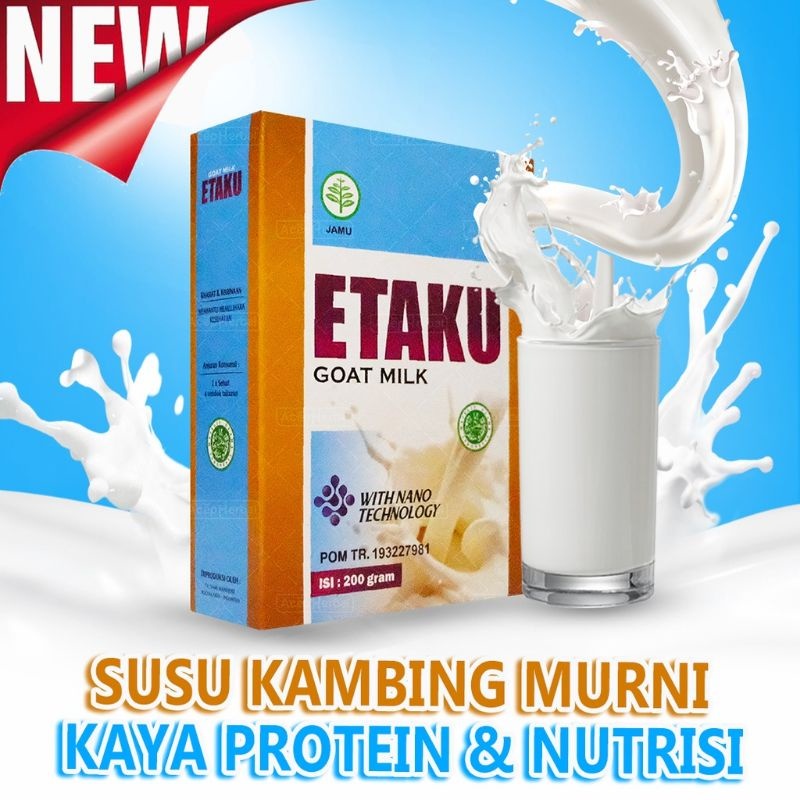 Etaku Goat Milk Etawa Walatra Goat Milk Etaku original 100% Herbal ...