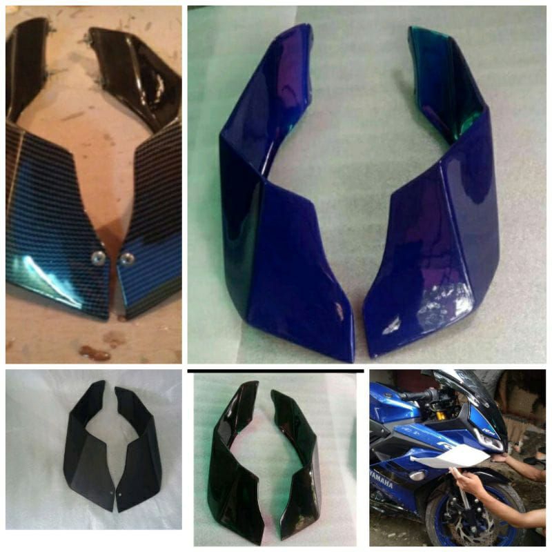Aero.w Winglet r15.v3 Aero fairing dynamic color. can request | Shopee ...