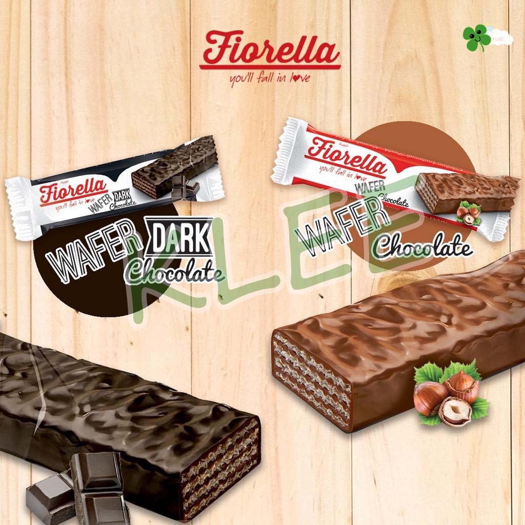 Fiorella Chocolate Wafer Turkey 40g - Chocolate Coated Wafer With ...