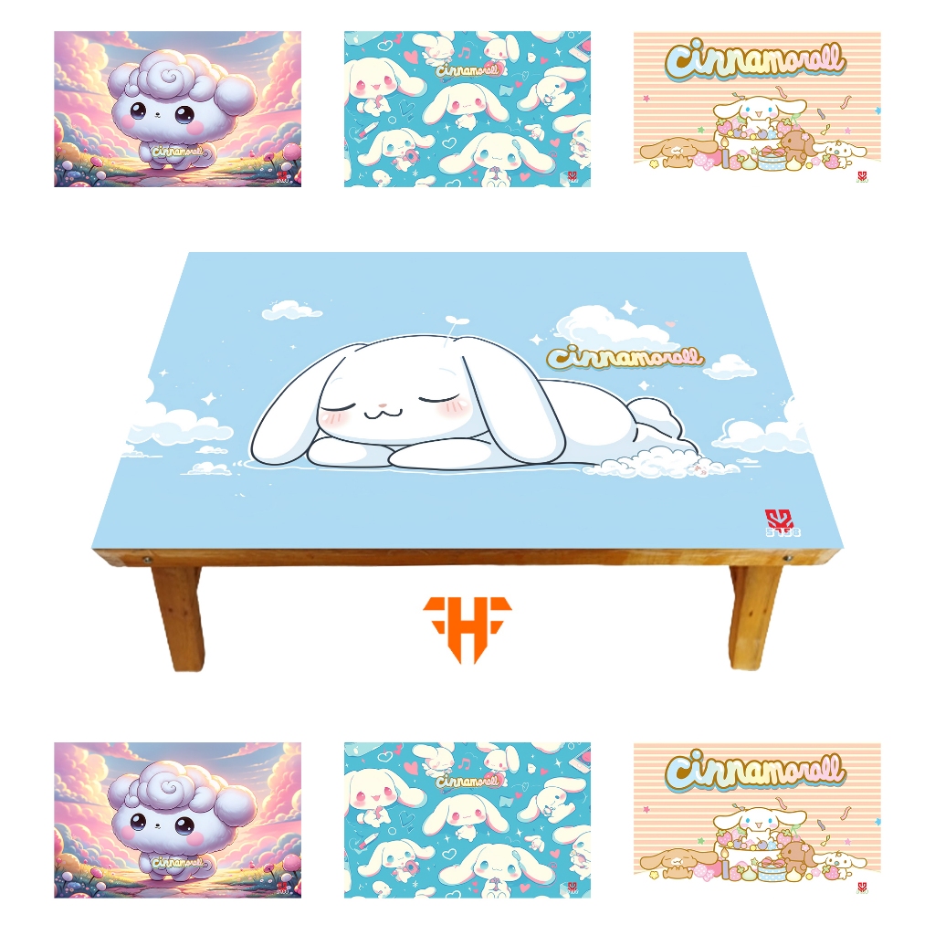 KAYU Cinnamoroll Character Folding Children's Study Table | Shopee Malaysia