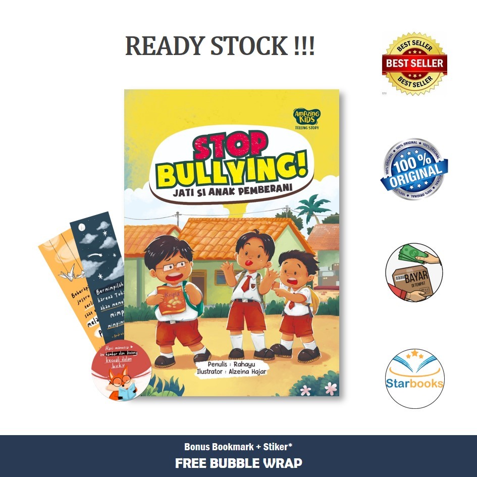 Stop Bullying Book: Jati the Brave Child - Amazing Kids (Children ...