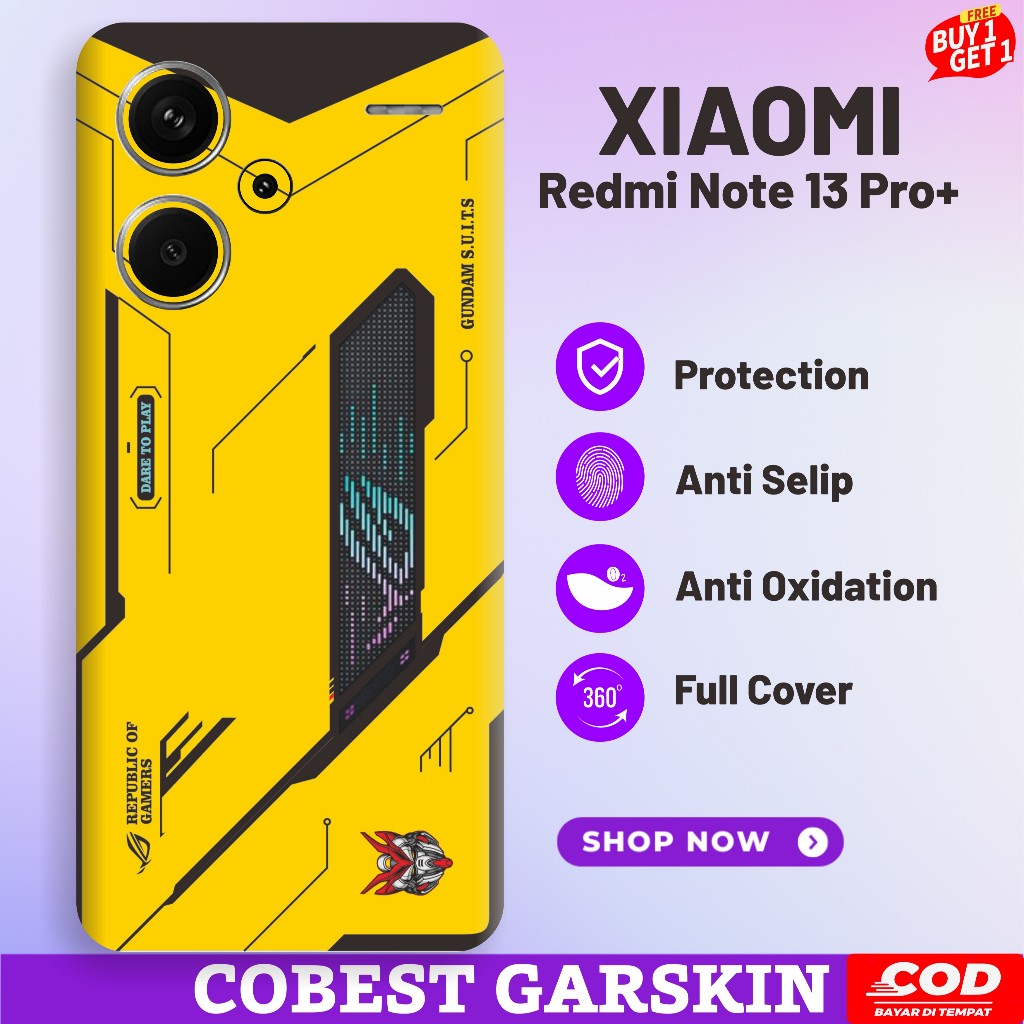 Order Garskin Sticker HP Xiaomi Redmi Note 13 Pro Plus Fullbody Bonus 1 ...