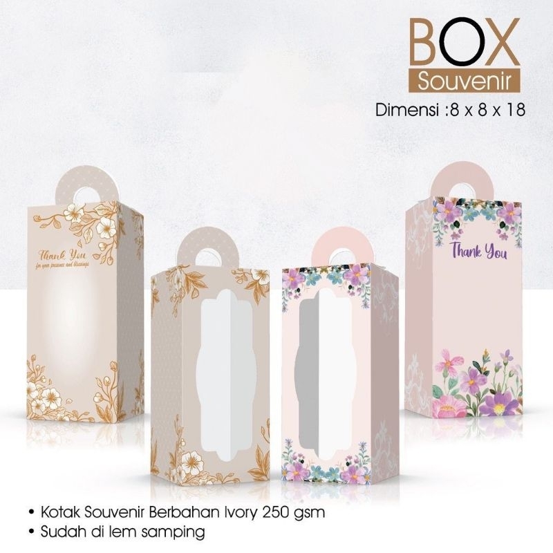 Paperbox 8x8 x 18 cm Ivory (Min Order 5pcs) | Shopee Malaysia