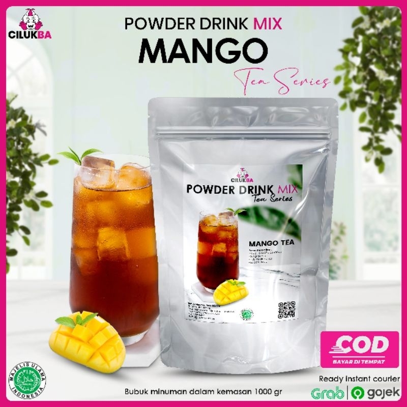 Mango Tea Flavor Instant Drink Powder 1kg/Powder Drink Mix | Shopee ...