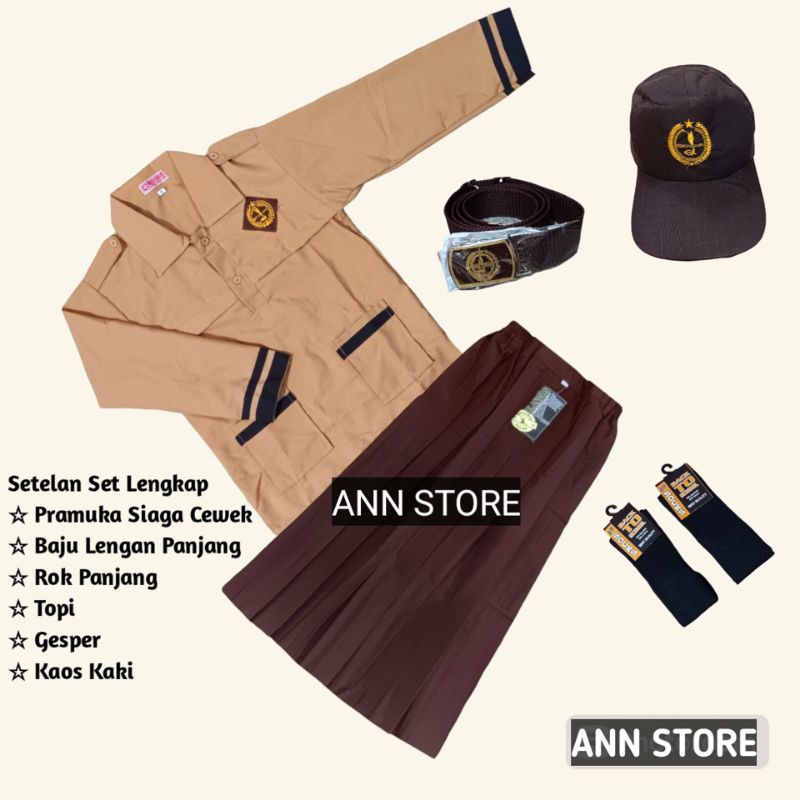 Girl Standby Scout Uniform, Girl Elementary School Scout Uniform, Girl ...