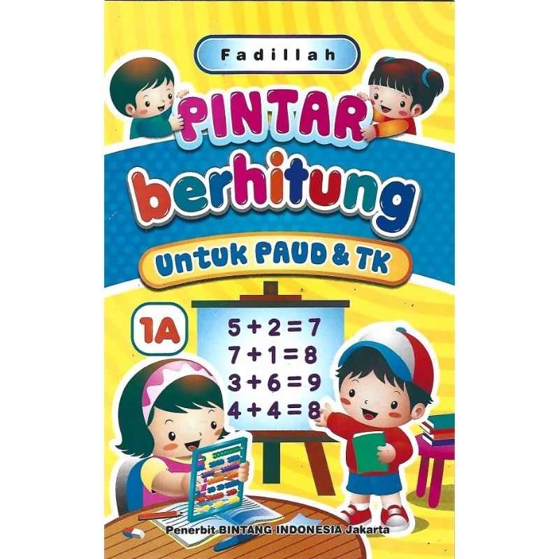 Counting Smart Books For PAUD And TK 1A Children's Learning Books ...