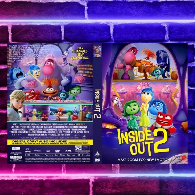 Latest DDD Cassette Inside Out 2 Full Movie - Disney Cartoon Animation ...