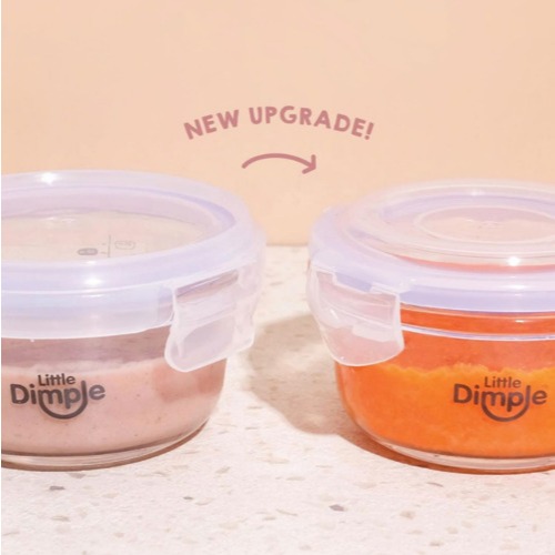 Baby FOOD CONTAINER LITTLE DIMPLE 240 ML - CONTENTS 3 BOX | Shopee Malaysia