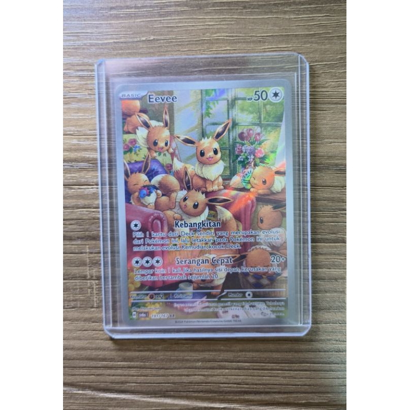 Pokemon Card Original TCG sv6s 191/167 Eevee AR English | Shopee Malaysia