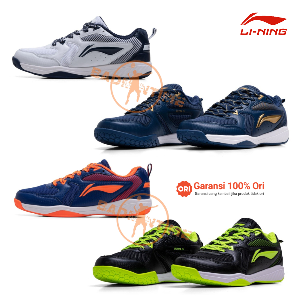 Badminton Shoes Lining Ultra IV / Ultra 4 Li-Ning Badminton | Shopee ...
