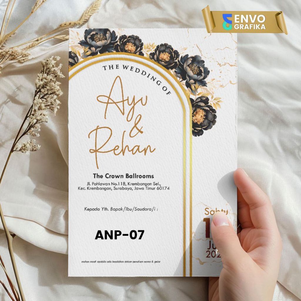 Black GOLD WEDDING INVITATION | Simple DESIGN WEDDING INVITATIONS ...