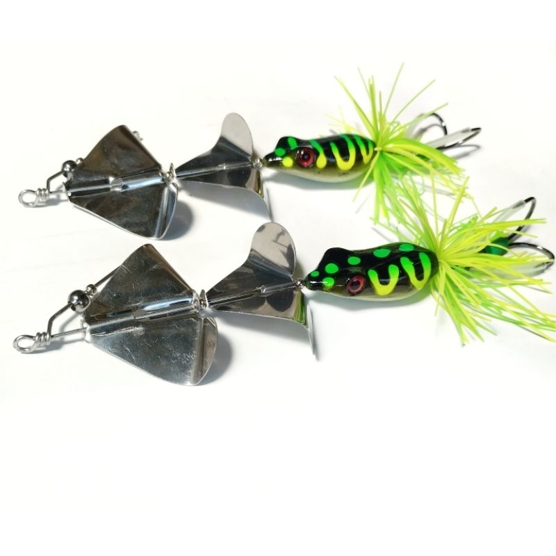 Toman SLATER TEK TOK Bait Double PROPELLER SUPER Loud | Shopee Malaysia