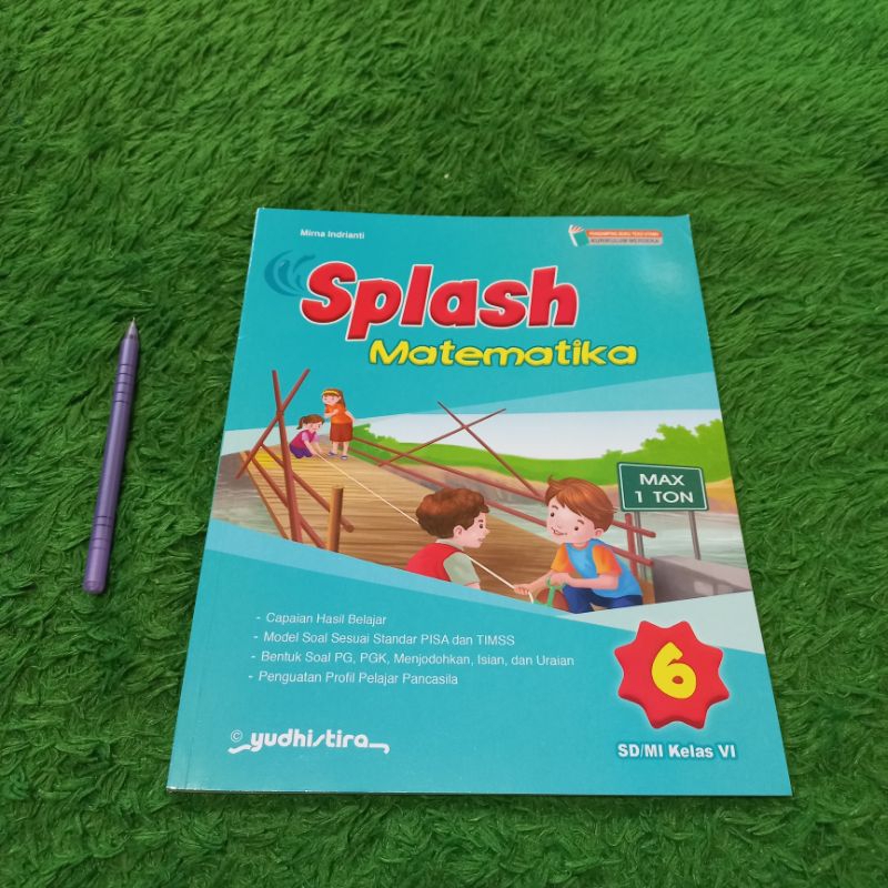 Original Book SPLASH Mathematics Grade 6 SD/MI MERDEKA Curriculum ...