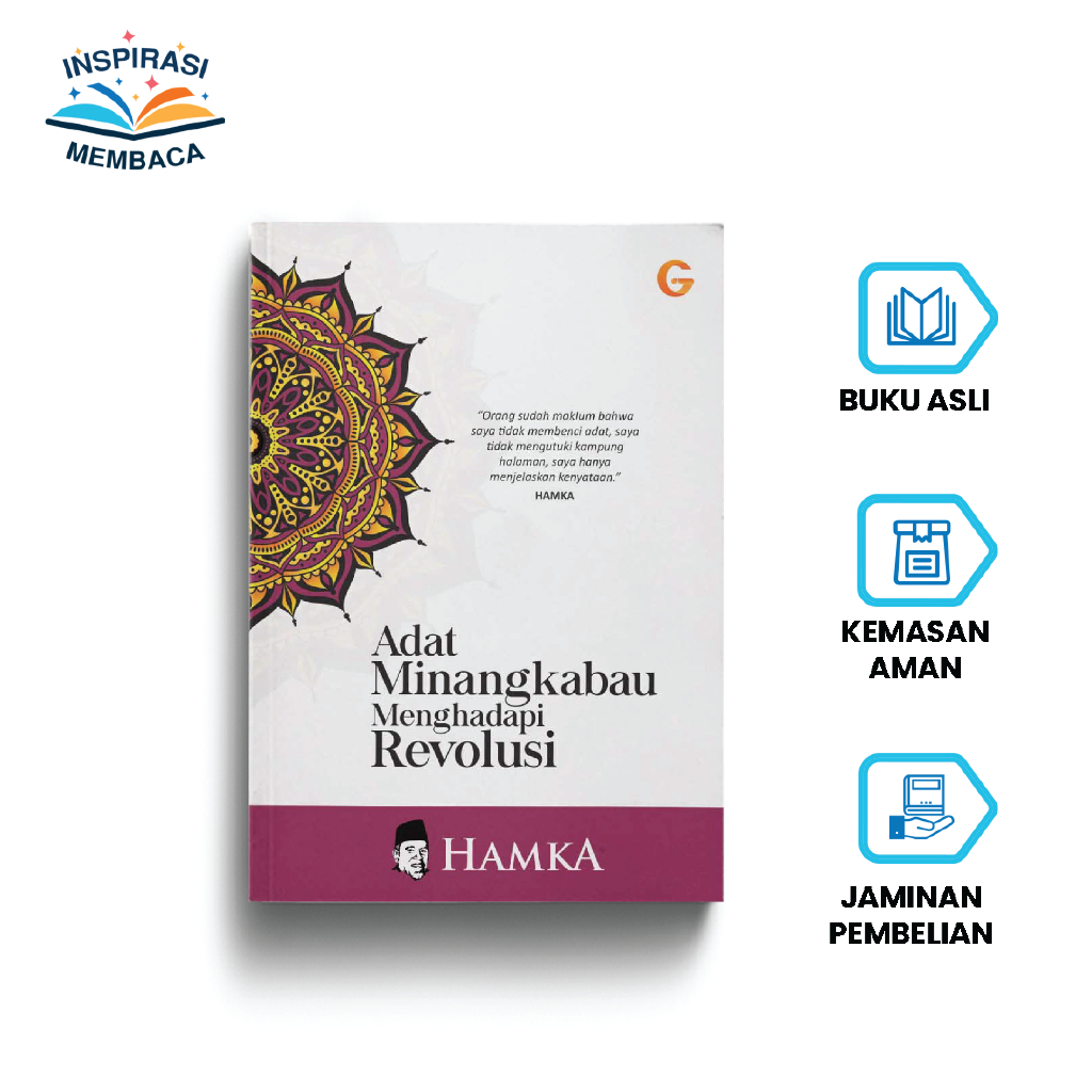 Hamka's Book - Minangkabau Customs for Dealing with Revolution | Shopee ...