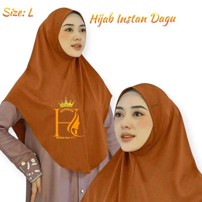 Malaysian Chin Instant Hijab Size L labeled Acrylic Malay Chin Instant ...