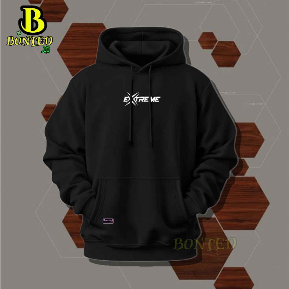 HITAM Latest cool hoodie, distro style, original thick men's sweater ...