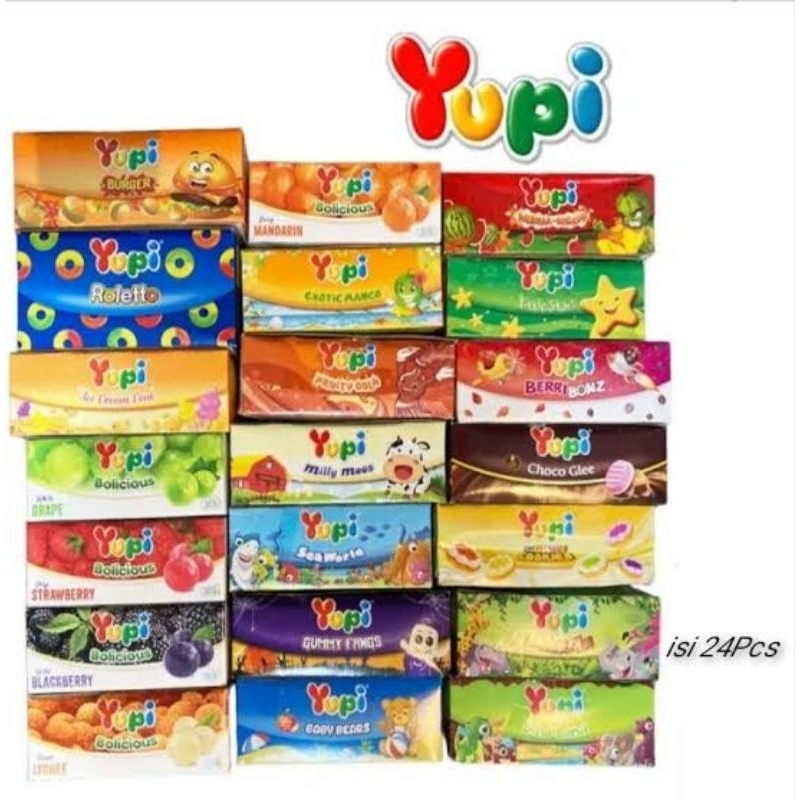 Yupi Assorted Flavors/Yupi Burgers/Yupi/Candy Yupi/Yupi Bear/Yupi Fruit ...