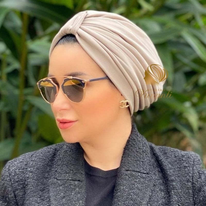 Kinanti Turban - Premium Korean Jersey Plain Instant Turban - Part 1 ...