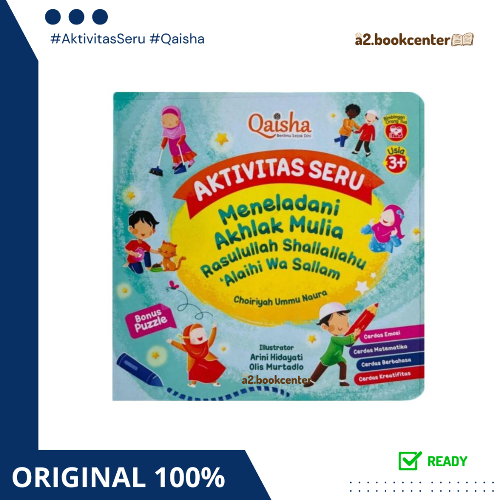 [ABC] READY BoardBook Qaisha - Fun Activity Emulating the Noble Morals ...