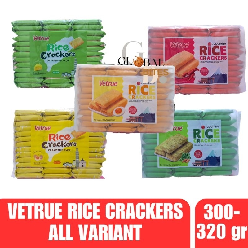 Vetrue Rice Crispy Crackers 300g Vetrue Rice Crispy Crackers Vegetable ...