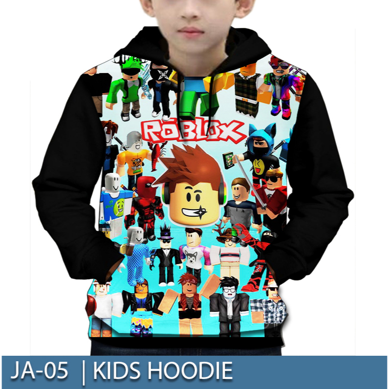 Children's AND ADULTS' ROBLOX HOODIE JACKET 3D PRINT GAME JACKET COOL ...