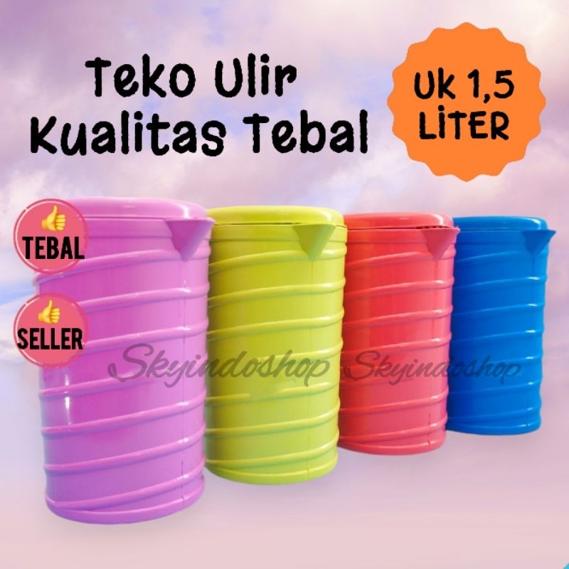 1,5 Liter Threaded Plastic Drinking Pot (1 Pcs) | Shopee Malaysia