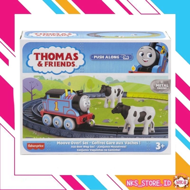 Thomas & Friends Push Along Moove Over Set Thomas Engine Toy Train Kids ...