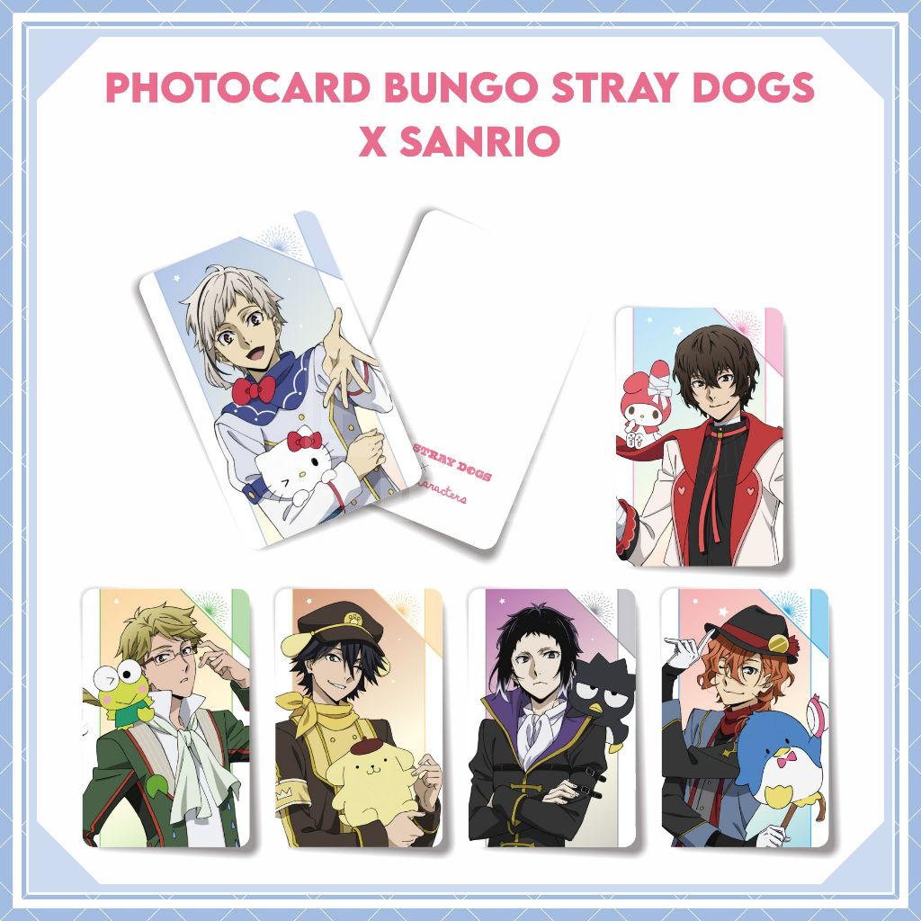 BUNGO STRAY DOGS x Sanrio Character Photocard | Shopee Malaysia