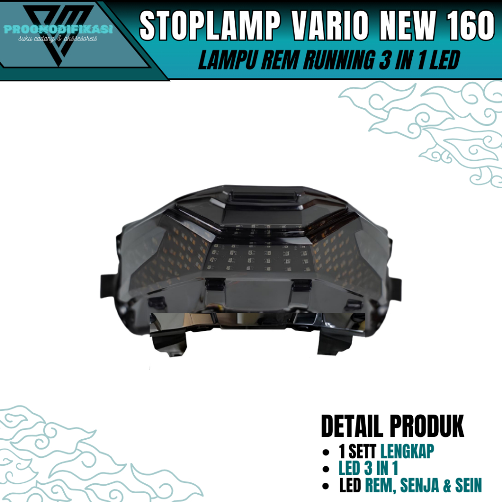 Stop Lamp Vario 160 Running Stop Lamp Honda Vario 160 Rear Brake Lamp ...