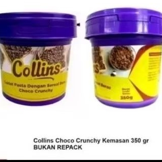 (PACKAGE Contains 2) 350gram small collins choco crunchy 350gram small ...