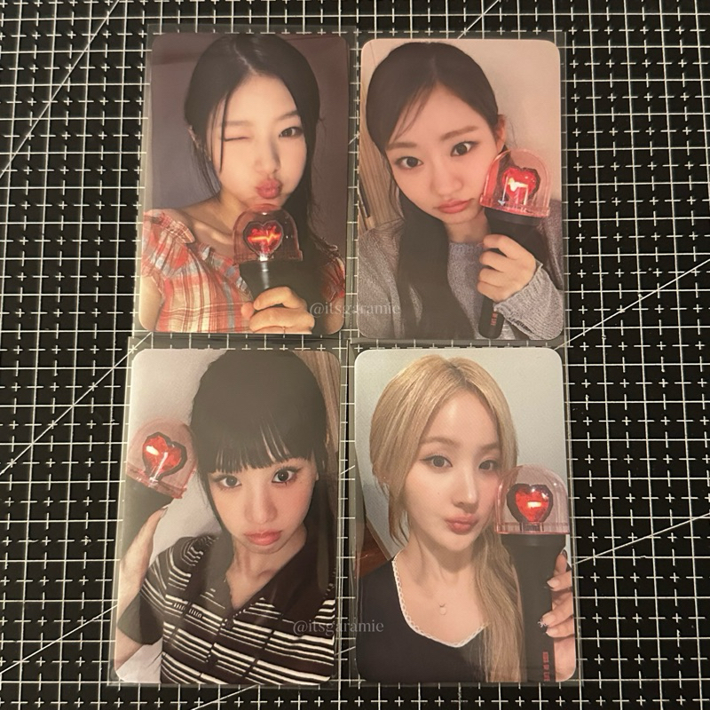 Photocard Official Kiss Of Life Kiof Lightstick - kissoflife belle ...