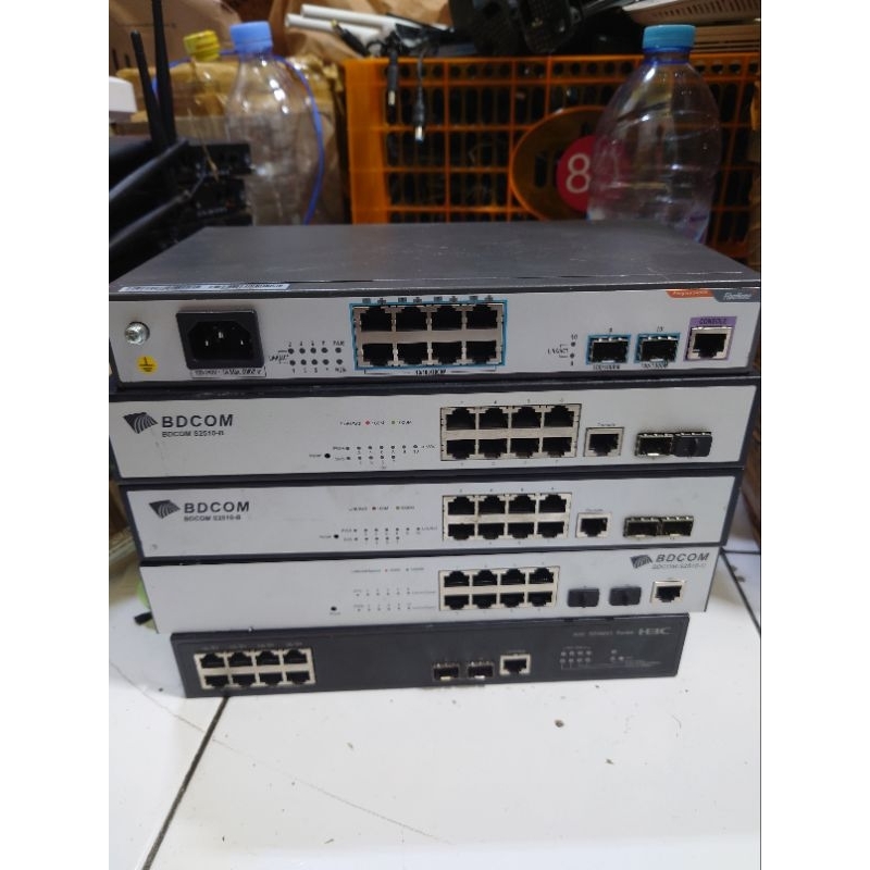 Bdcom Hub Switch, fiberhome, h3c 8 ports plus 2SFP | Shopee Malaysia