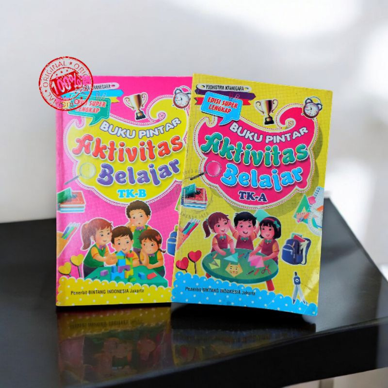 Smart Book Series For TK A & TK B Learning Activities (Full Color ...
