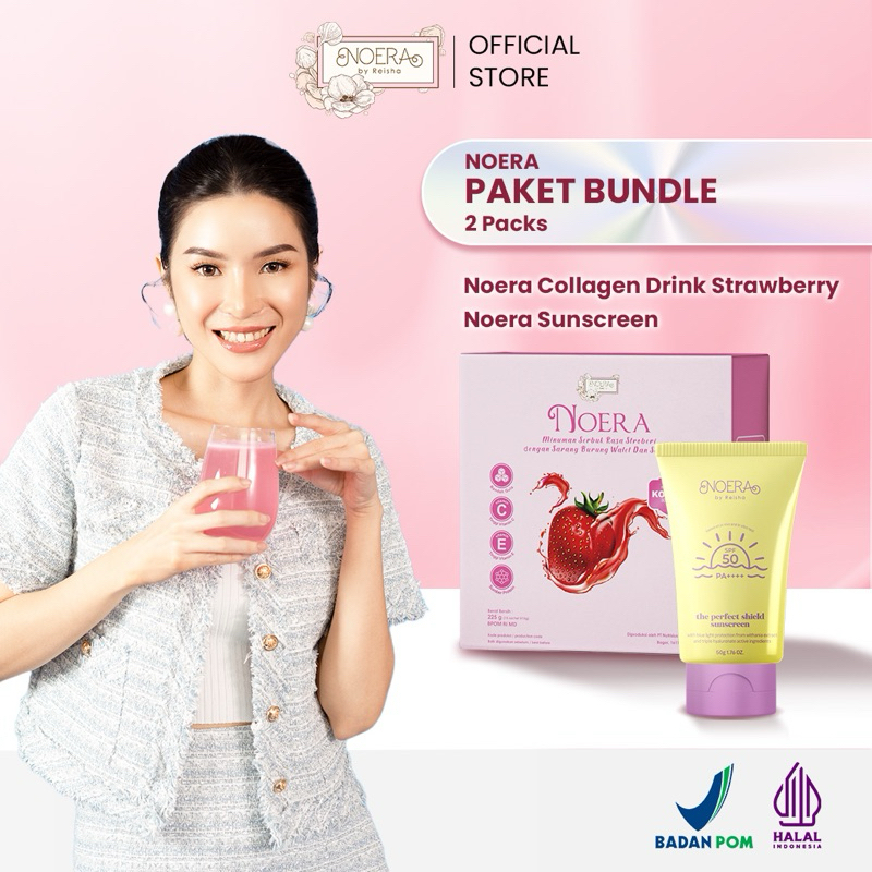 Noera Collagen Drink + Noera The Perfect Shield Sunscreen Bundle ...