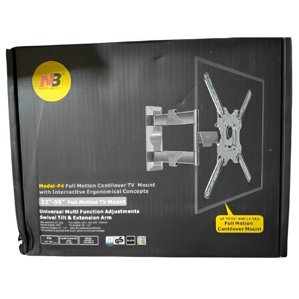 TV Monitor Bracket 32-55 Inch LED LCD NB P4 NBP4 32"-55" Tilt Swivel ...