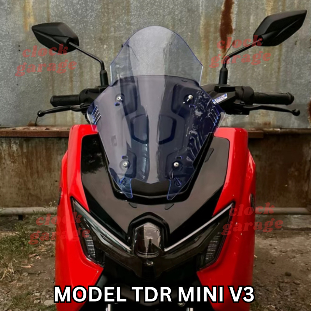 Windshield VISOR NMAX TURBO NEW NEO NEO S 2024 TYPE TDR MINI FIN V3 | Shopee Malaysia
