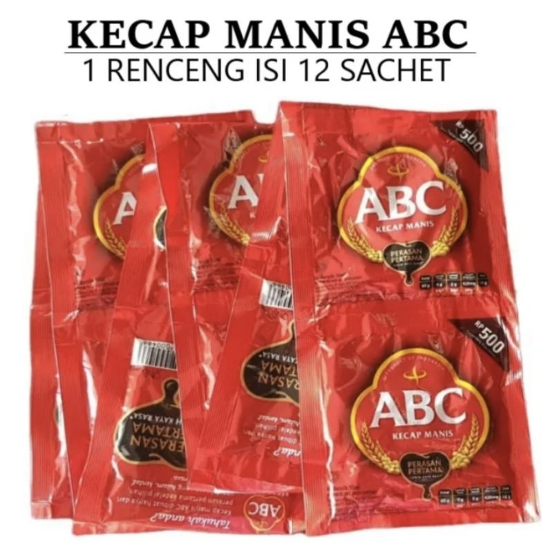 Abc SOY SAUCE 15 Gr 1 PLAN CONTAINS 12 Sachets | Shopee Malaysia