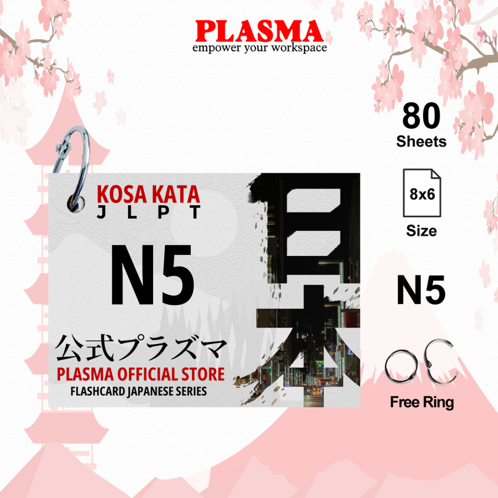 [FLASH Card Material] KANJI JLPT N5/NAT-Tes /J.Test Dictionary ...